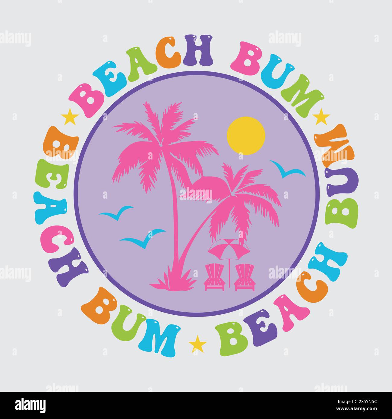 Summer Quotes SVG Design Typography T-Shirt Lettering Concept Stock ...