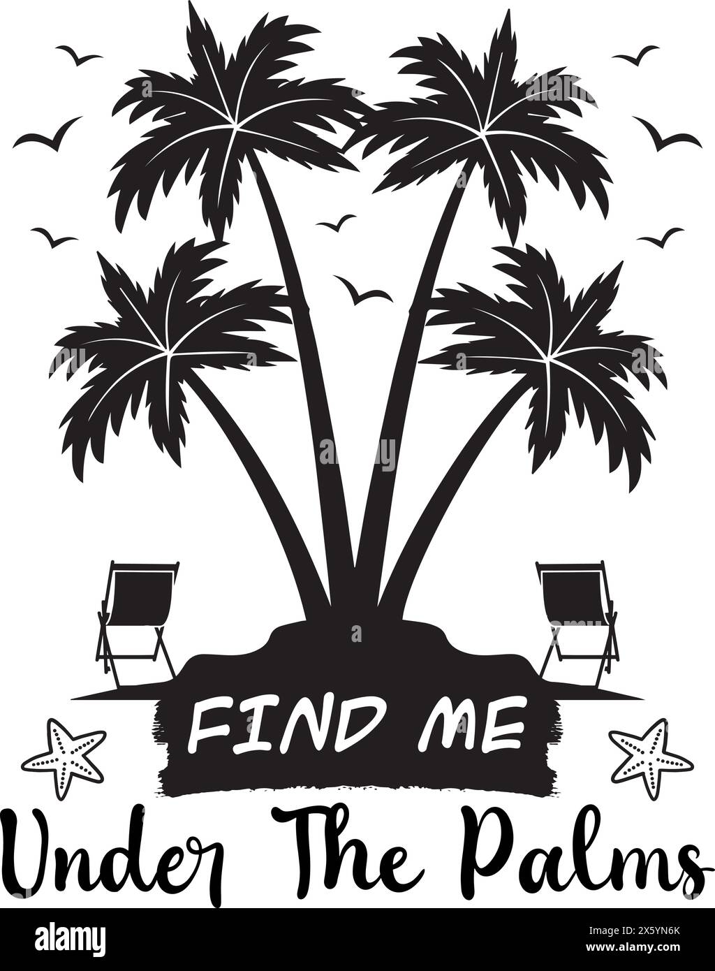 Summer time hand lettering Cut Out Stock Images & Pictures - Alamy