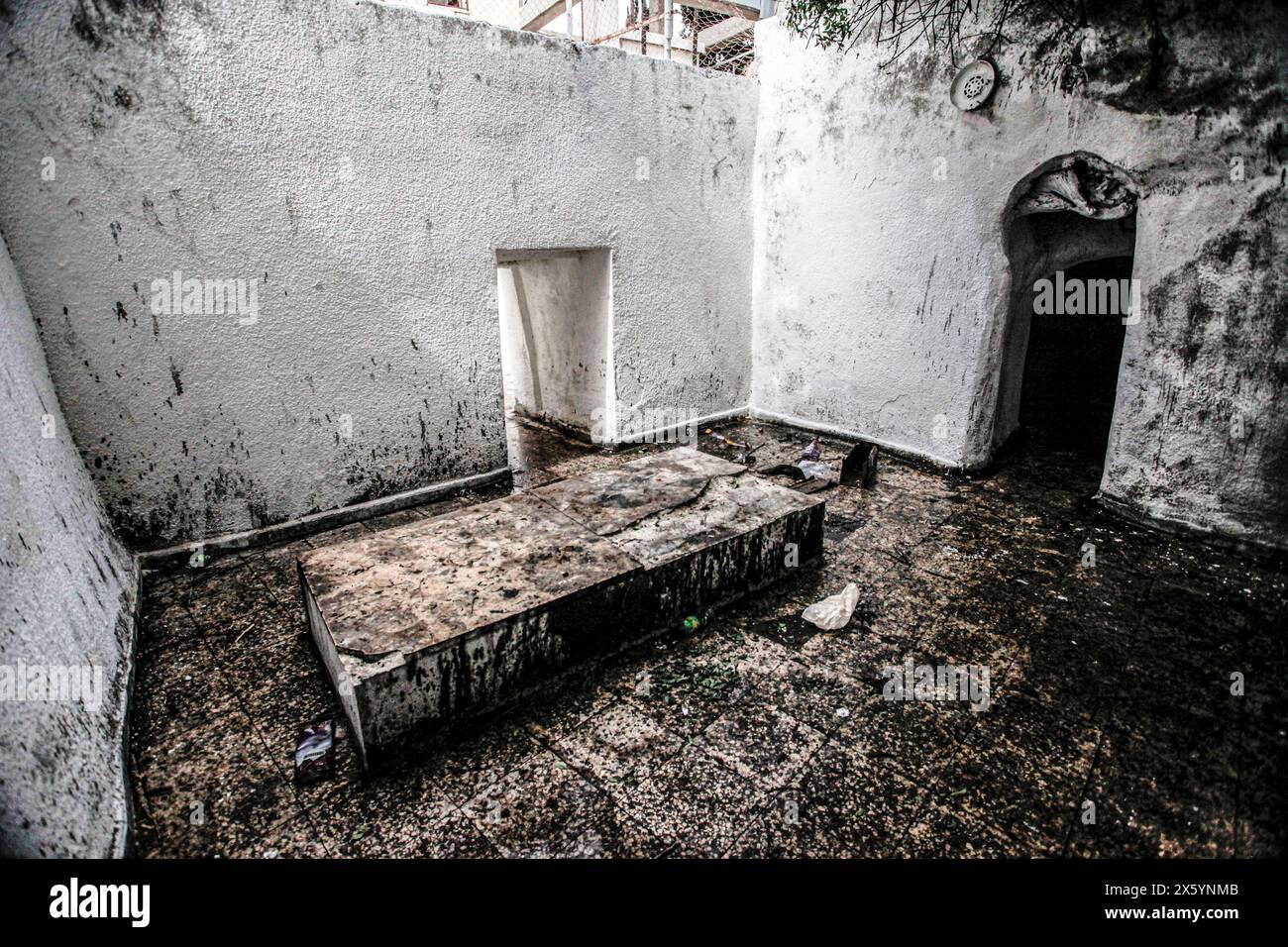 Salfit, Palestine. 10th May, 2024. View of the damage caused from a ...