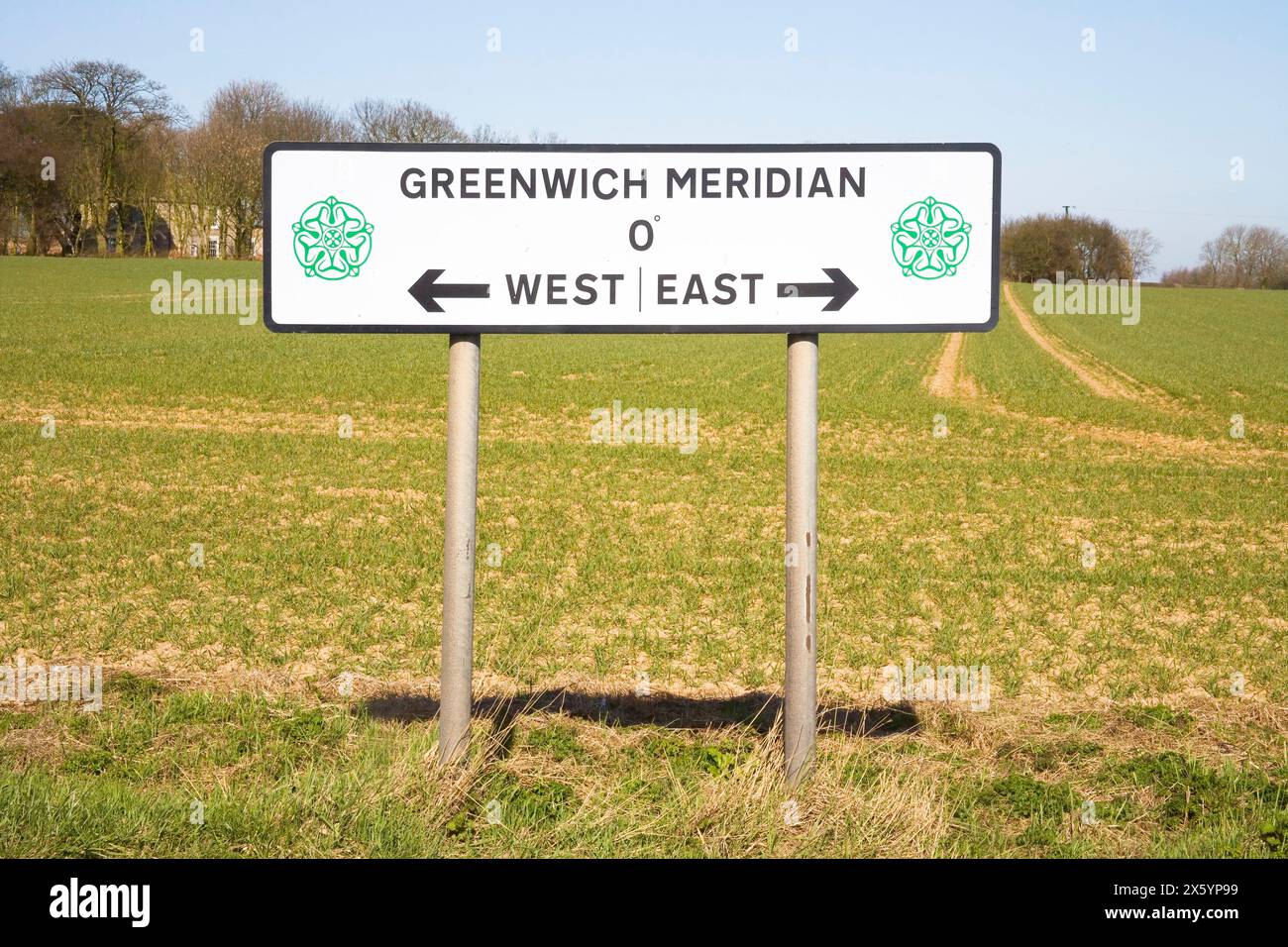 Prime meridian sign hi-res stock photography and images - Alamy