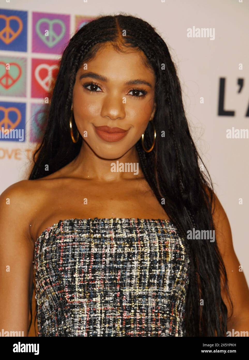 LOS ANGELES, CALIFORNIA - MAY 10: Teala Dunn attends the 2024 Race To ...