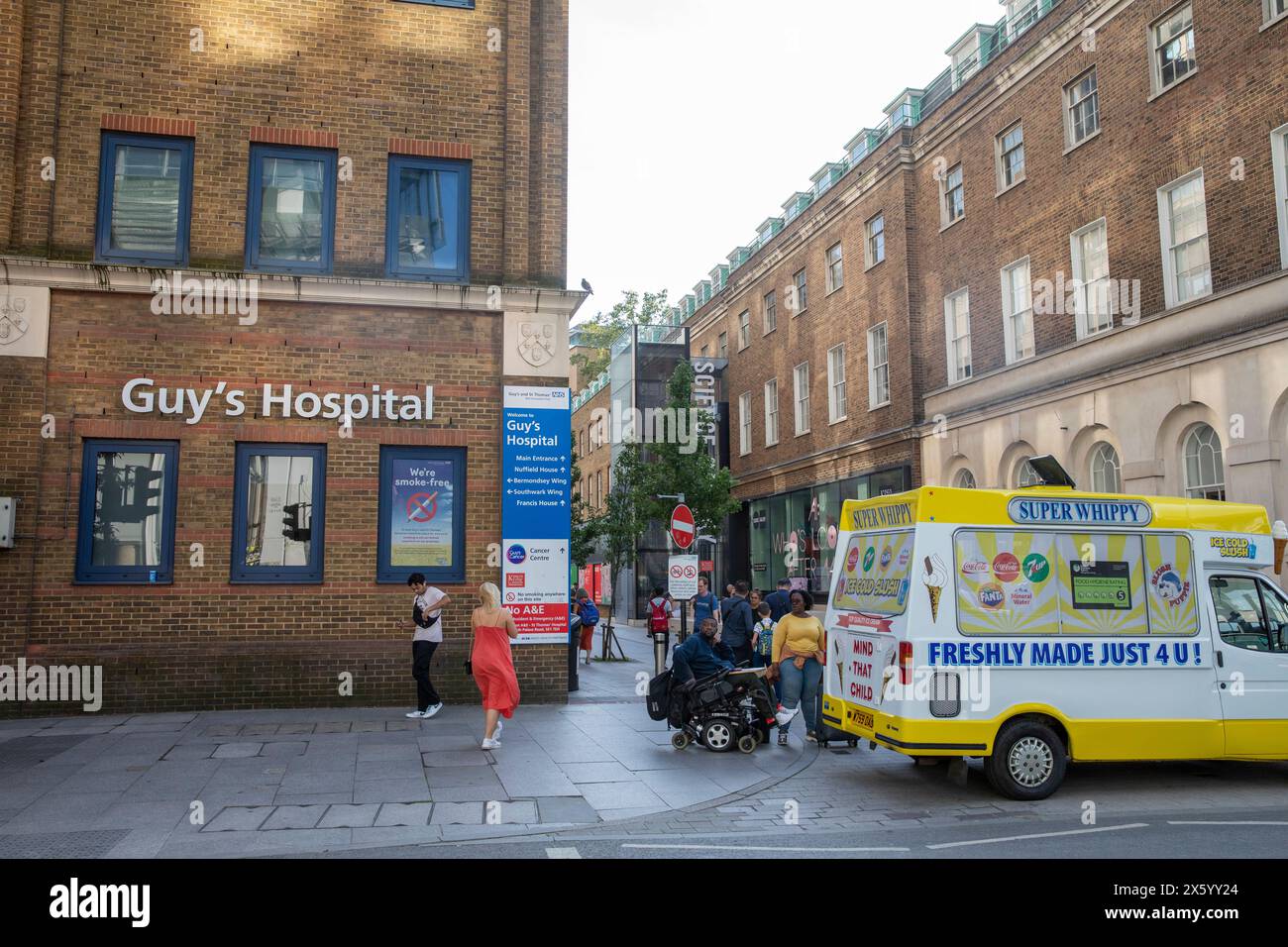 Guys Hospital, National health service, central London,England,UK,2023 ...