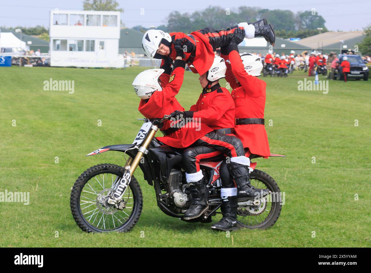 Newark,Nottinghamshire, UK. 11th May 2024 Members of Imps motorcycle ...
