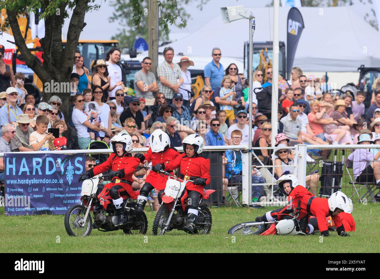 Newark,Nottinghamshire, UK. 11th May 2024 Members of Imps motorcycle ...
