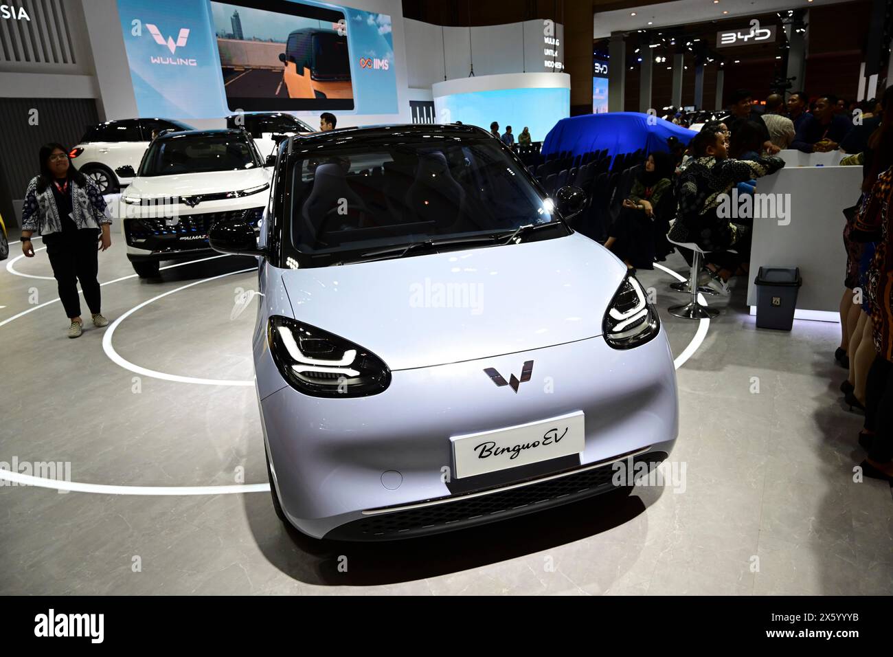 Hefei. 15th Feb, 2024. This photo taken on Feb. 15, 2024 shows a scene ...