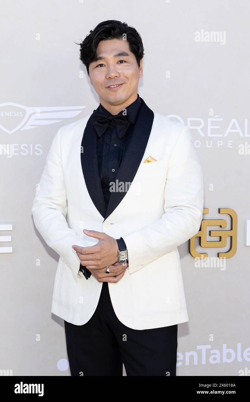 Vince Lee attends the arrivals of the 2024 Gold House Gold Gala at the Dorothy Chandler Pavilion ...
