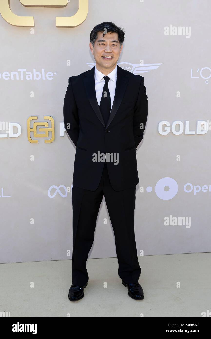 Albert Cheng attends the arrivals of the 2024 Gold House Gold Gala at ...