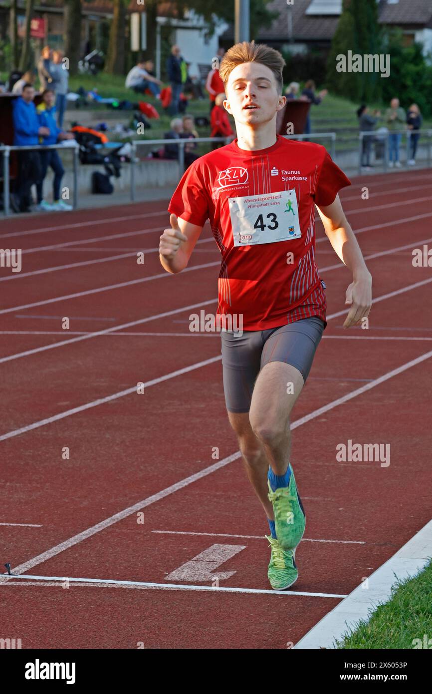 08.05.2024 Leichtathletik 1. Abendsportfest im TSV Stadion von TSV ...