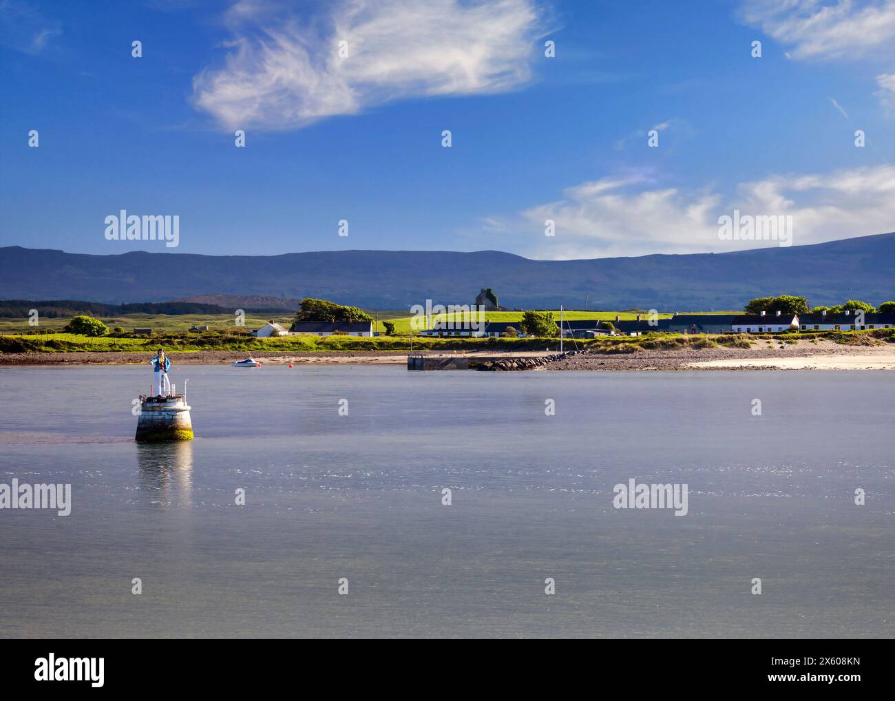 The Metal Man a beacon-folly at Rosses Point at the entrance to Sligo ...
