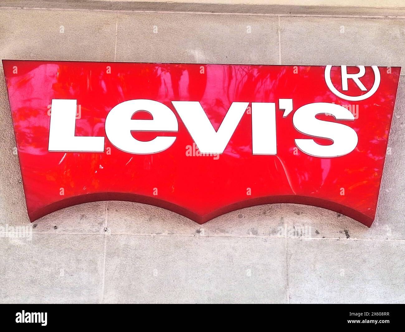 Jeans image logo of levis hi-res stock photography and images - Alamy