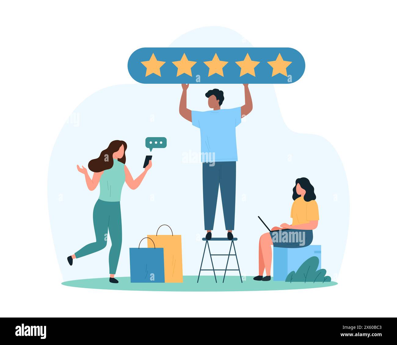 Shoppers survey Stock Vector Images - Alamy