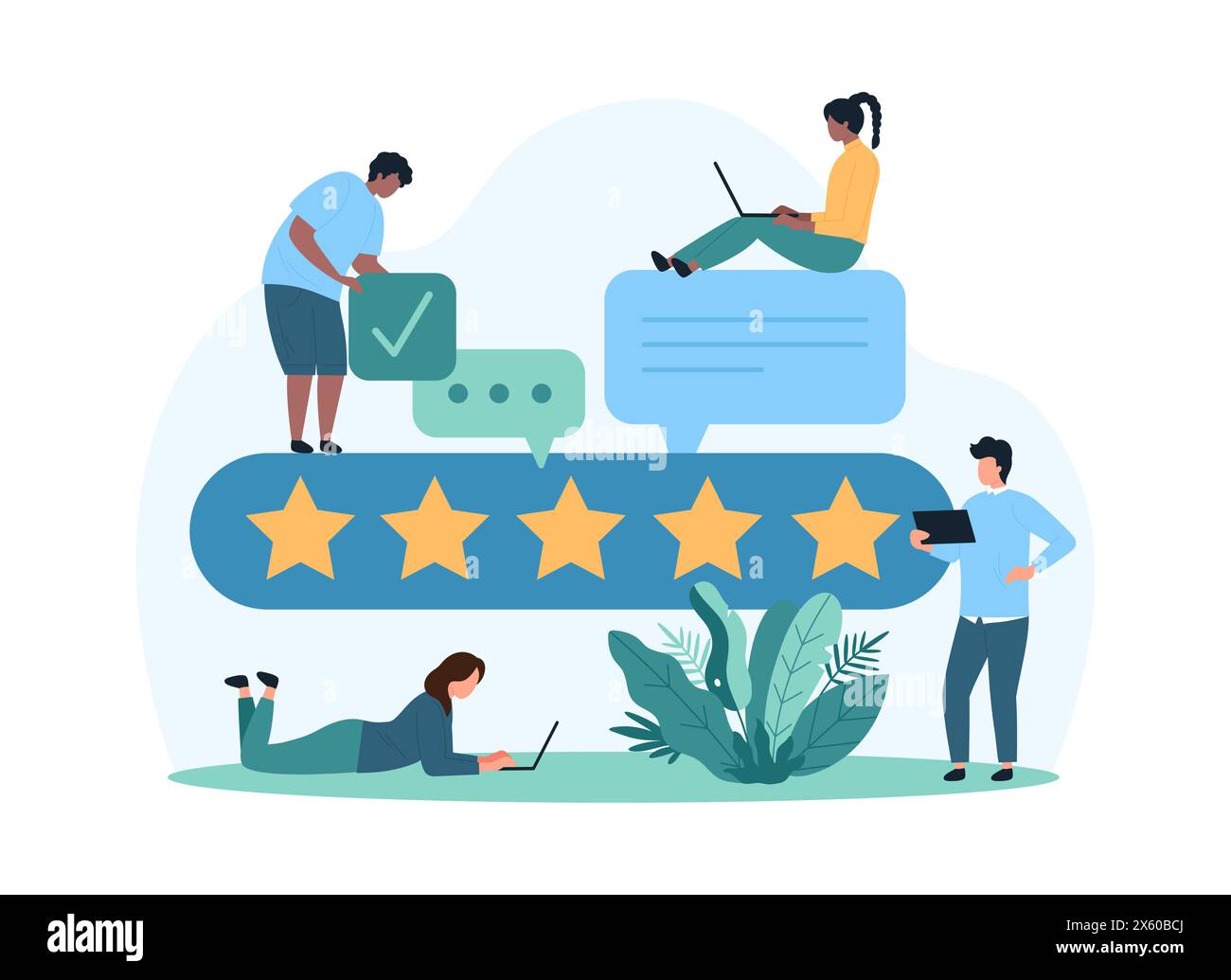 Customer review, comment and five stars feedback of clients experience ...