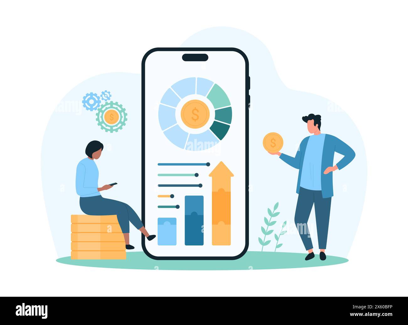 Financial data dashboard analysis and business optimization with mobile ...