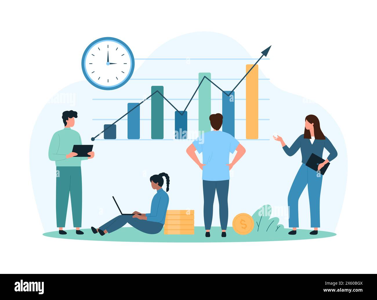 Investment cartoon hi-res stock photography and images - Alamy