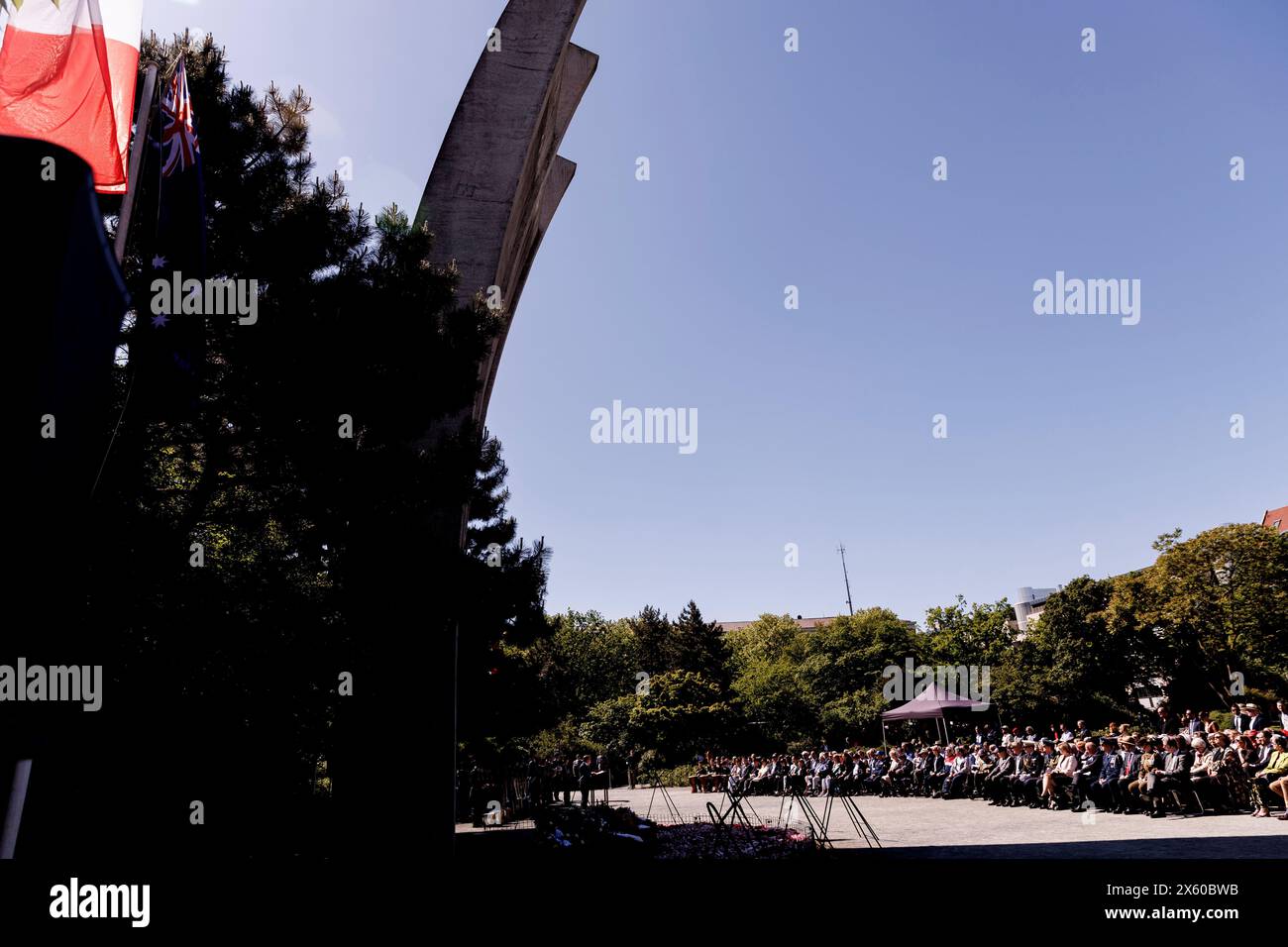 Berlin, Germany. 12th May, 2024. Ceremony to mark the 75th anniversary ...