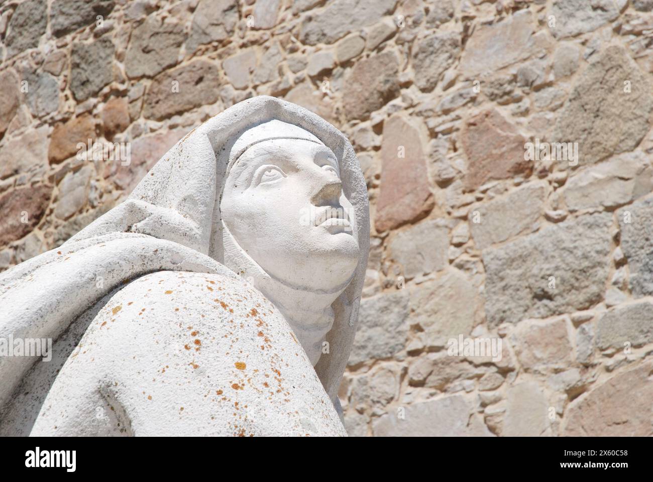 Santa Teresa sculpture. Avila, Spain Stock Photo - Alamy