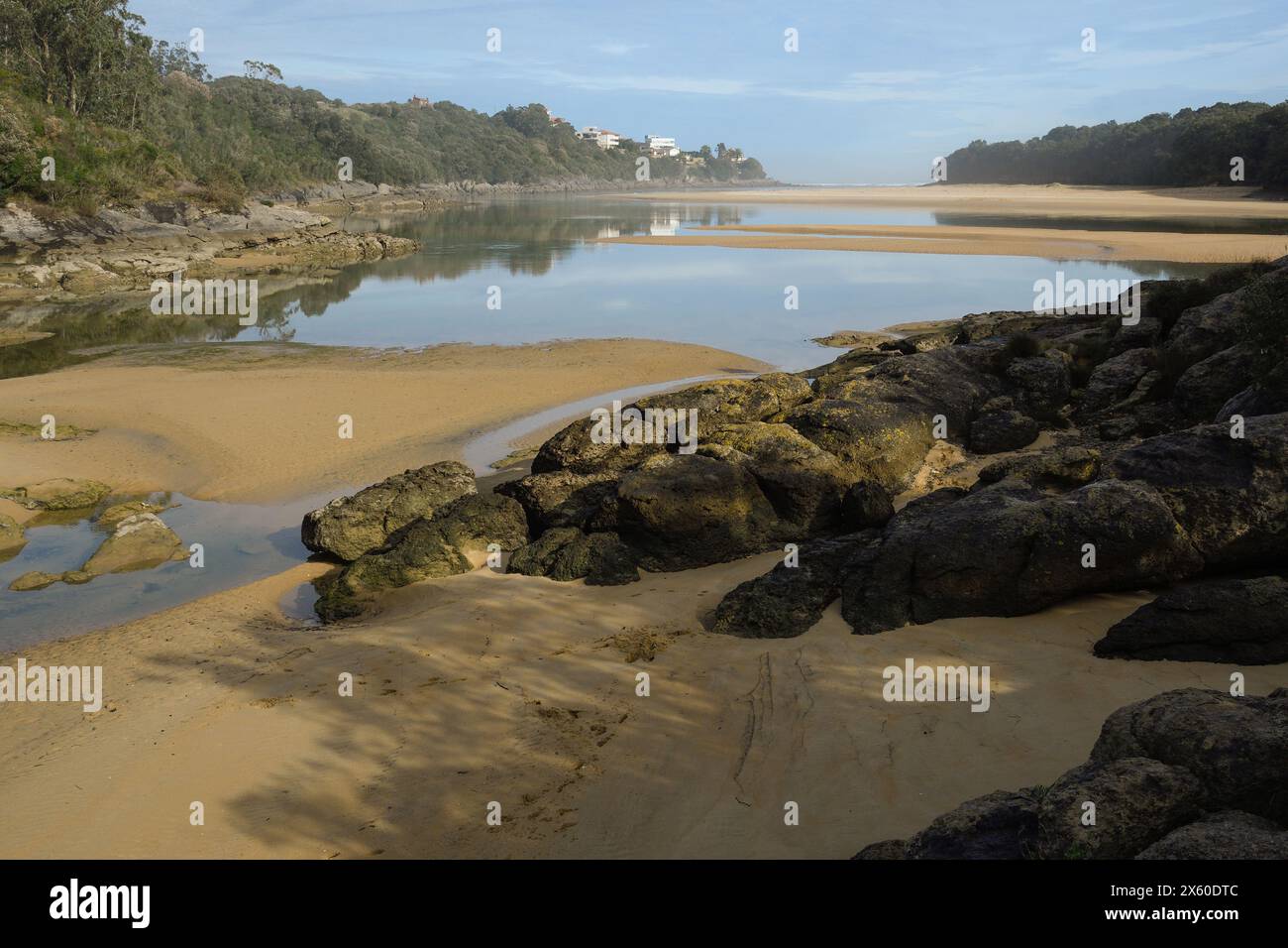 View of the Ajo estuary Stock Photo - Alamy