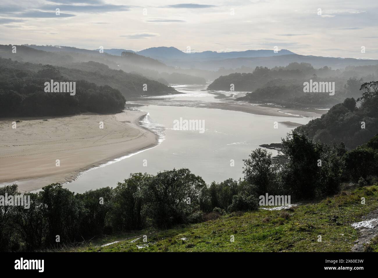 View of the Ajo estuary Stock Photo - Alamy