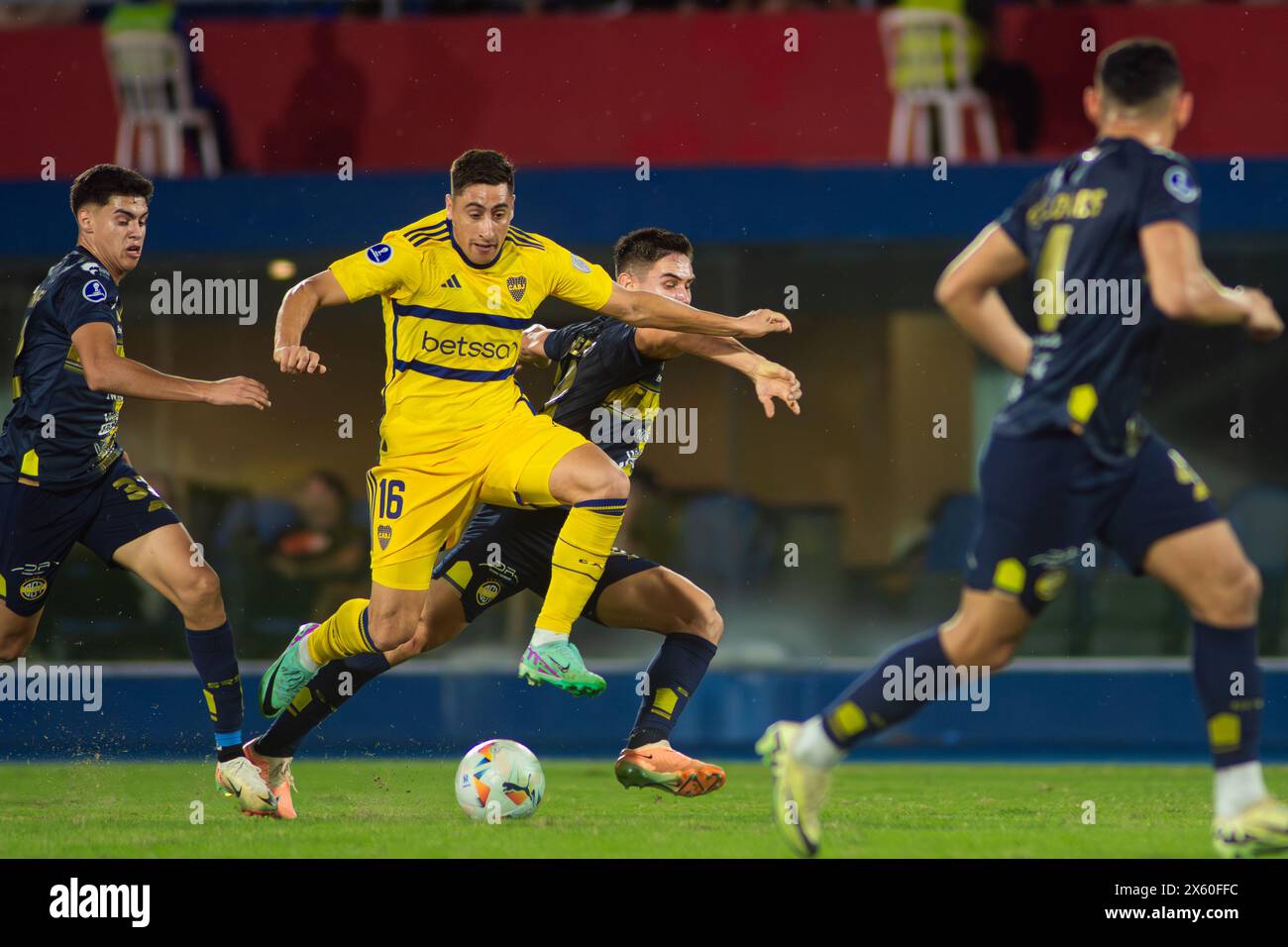 Miguel Merentiel - Sportivo Trinidense (1) v Club Atletico Boca Juniors ...