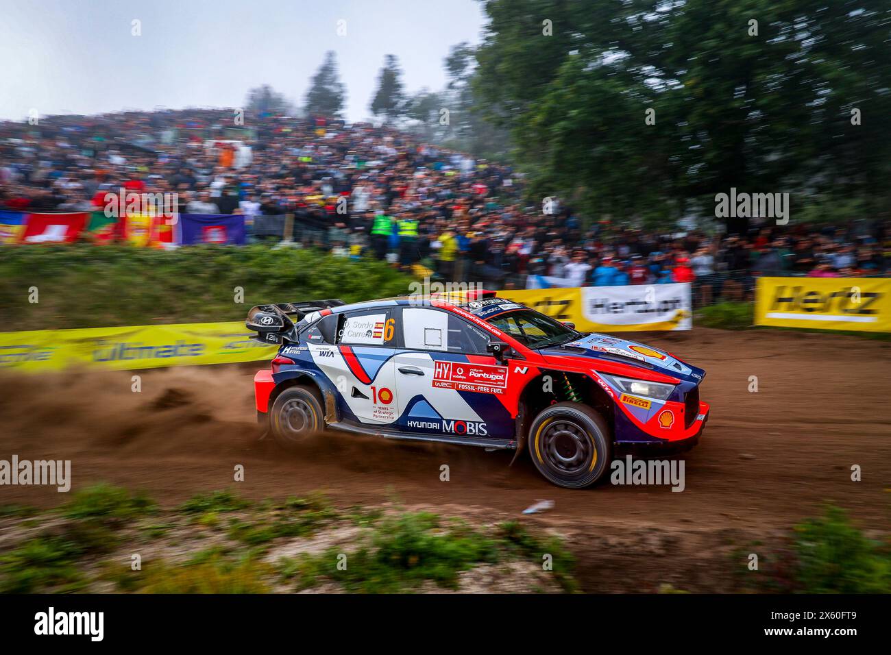 06 SORDO Dani, CARRERA Candido, Hyundai I20 Rally1, action during the ...