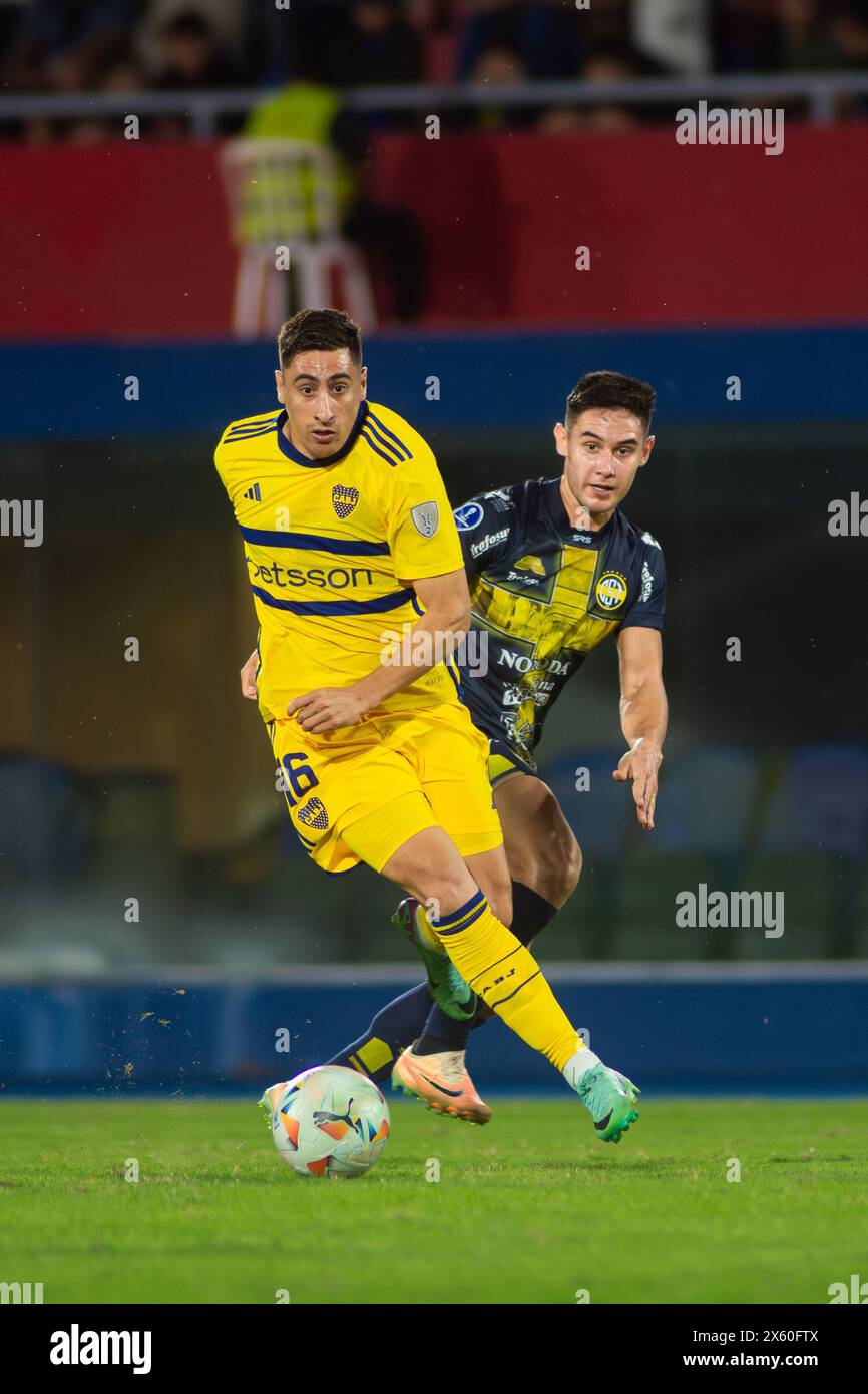 Miguel Merentiel - Sportivo Trinidense (1) v Club Atletico Boca Juniors ...