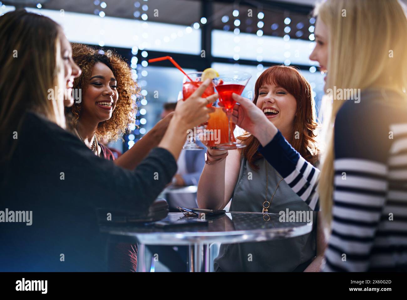 Crowd raising drink glasses hi-res stock photography and images - Alamy