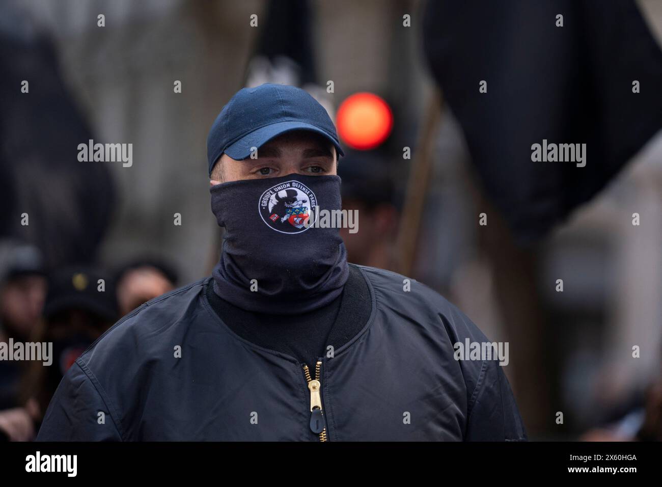 The streets of central Paris bear witness to the disturbing presence of ...