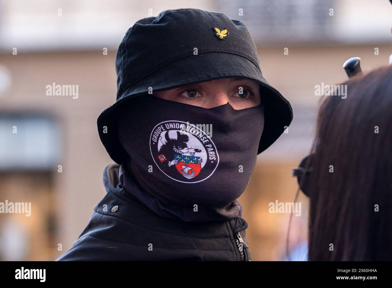 The streets of central Paris bear witness to the disturbing presence of ...