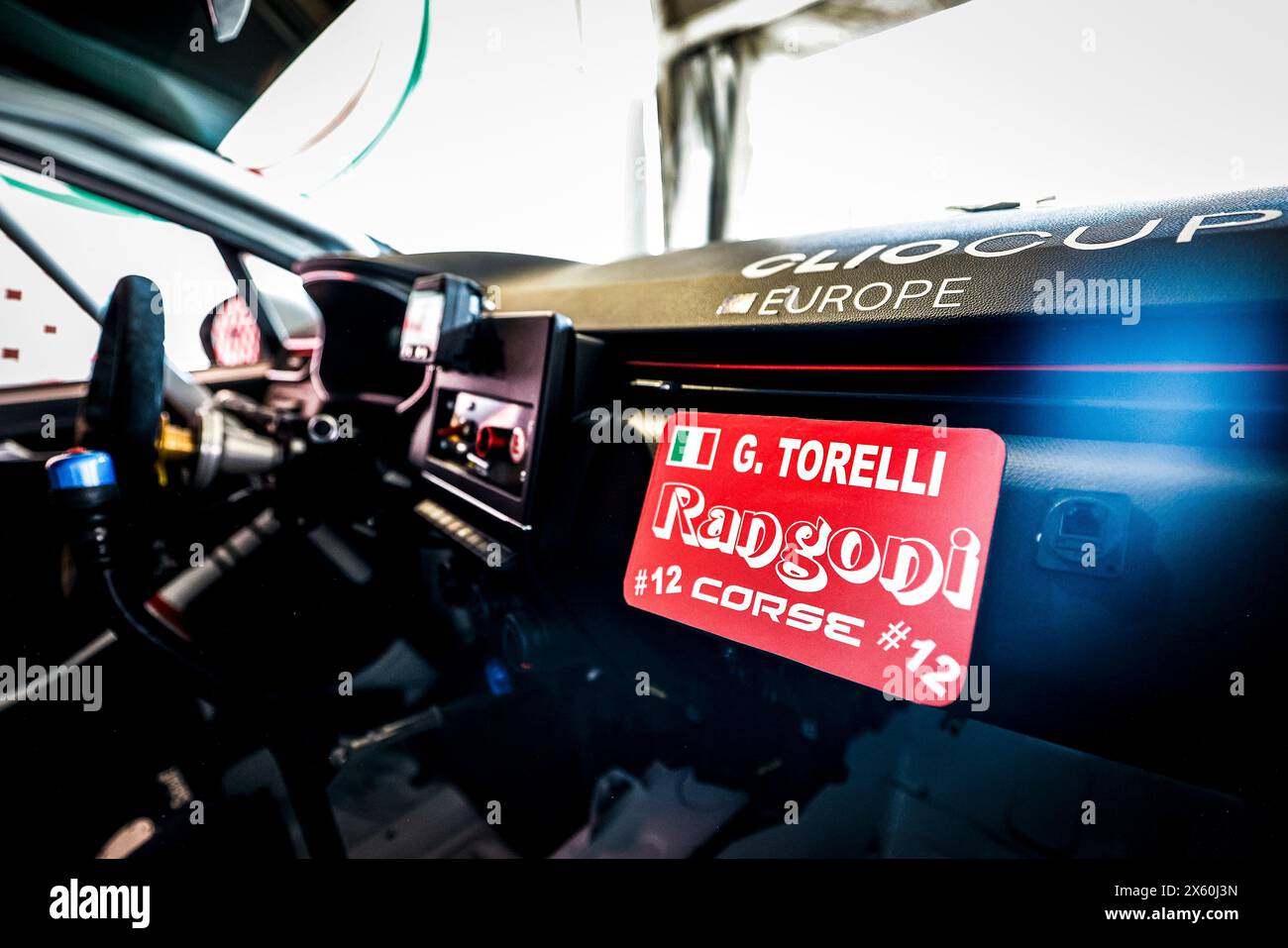 TORELLI Gabriele (ita), Rangoni Corse, Clio Cup V, illustration during ...