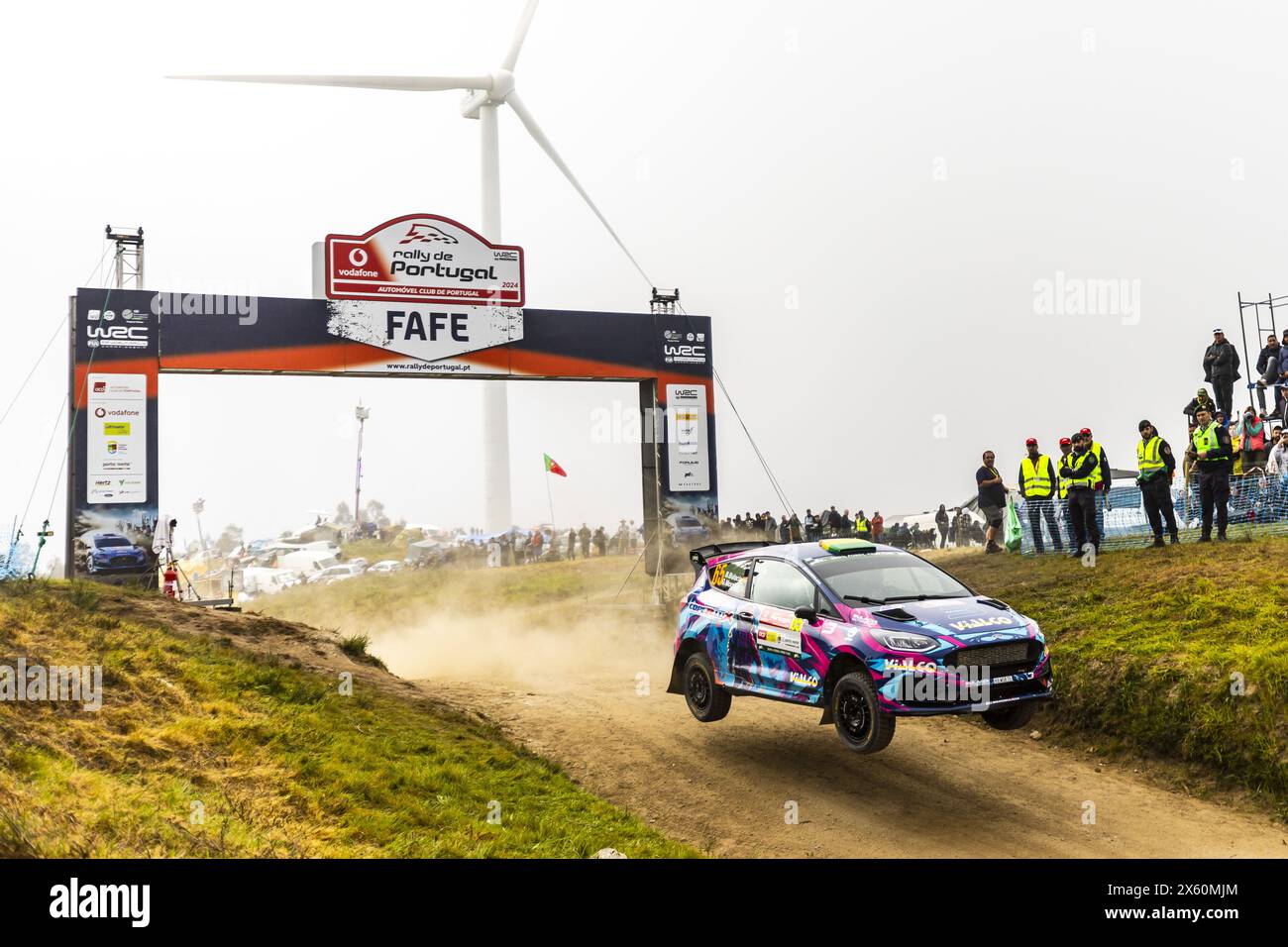 65 Bruno BULACIA, Gabriel MORALES, Ford Fiesta Rally3, action during ...