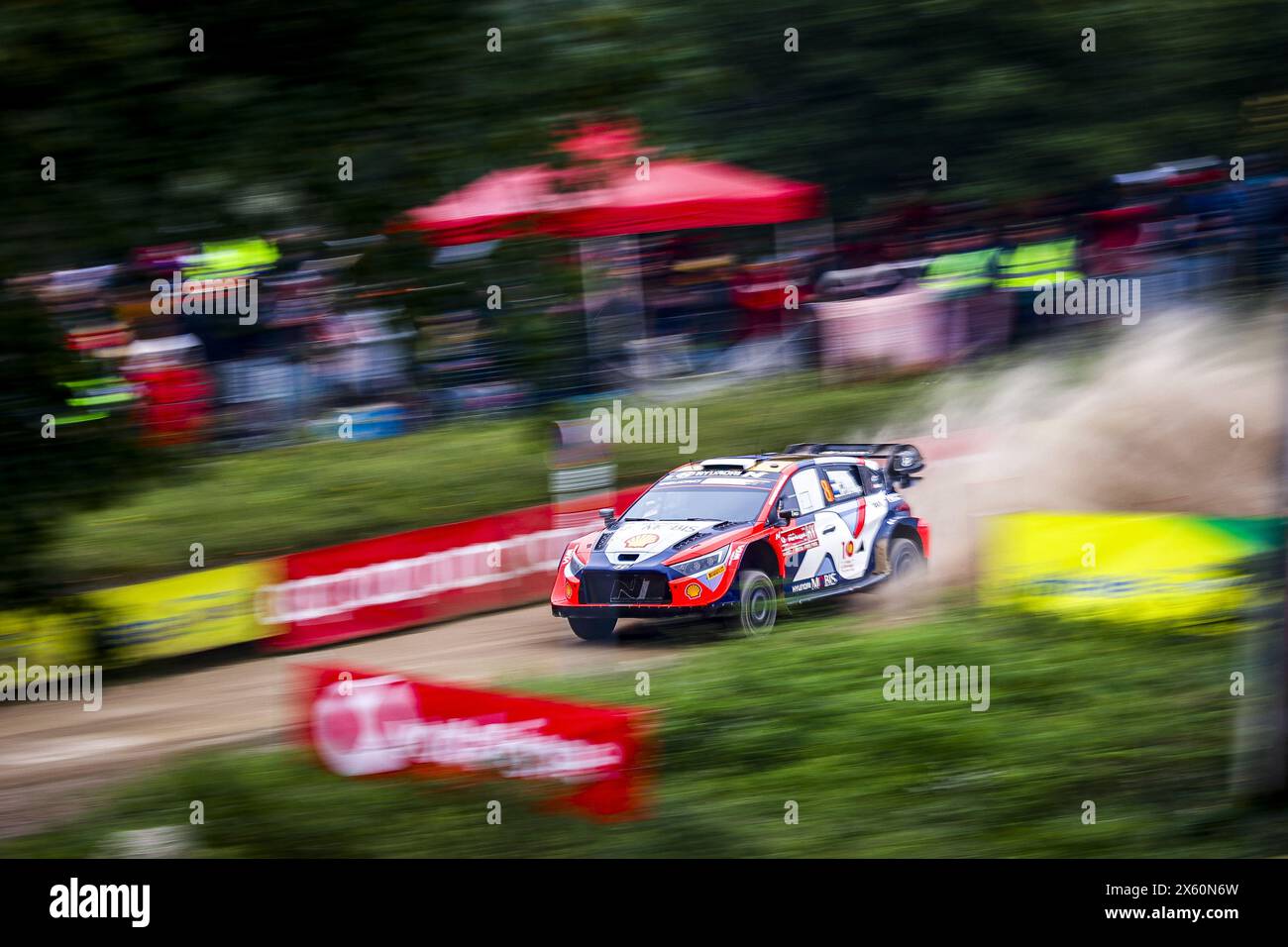 08 TANAK Ott, JARVEOJA Martin, Hyundai I20 Rally1, action during the ...
