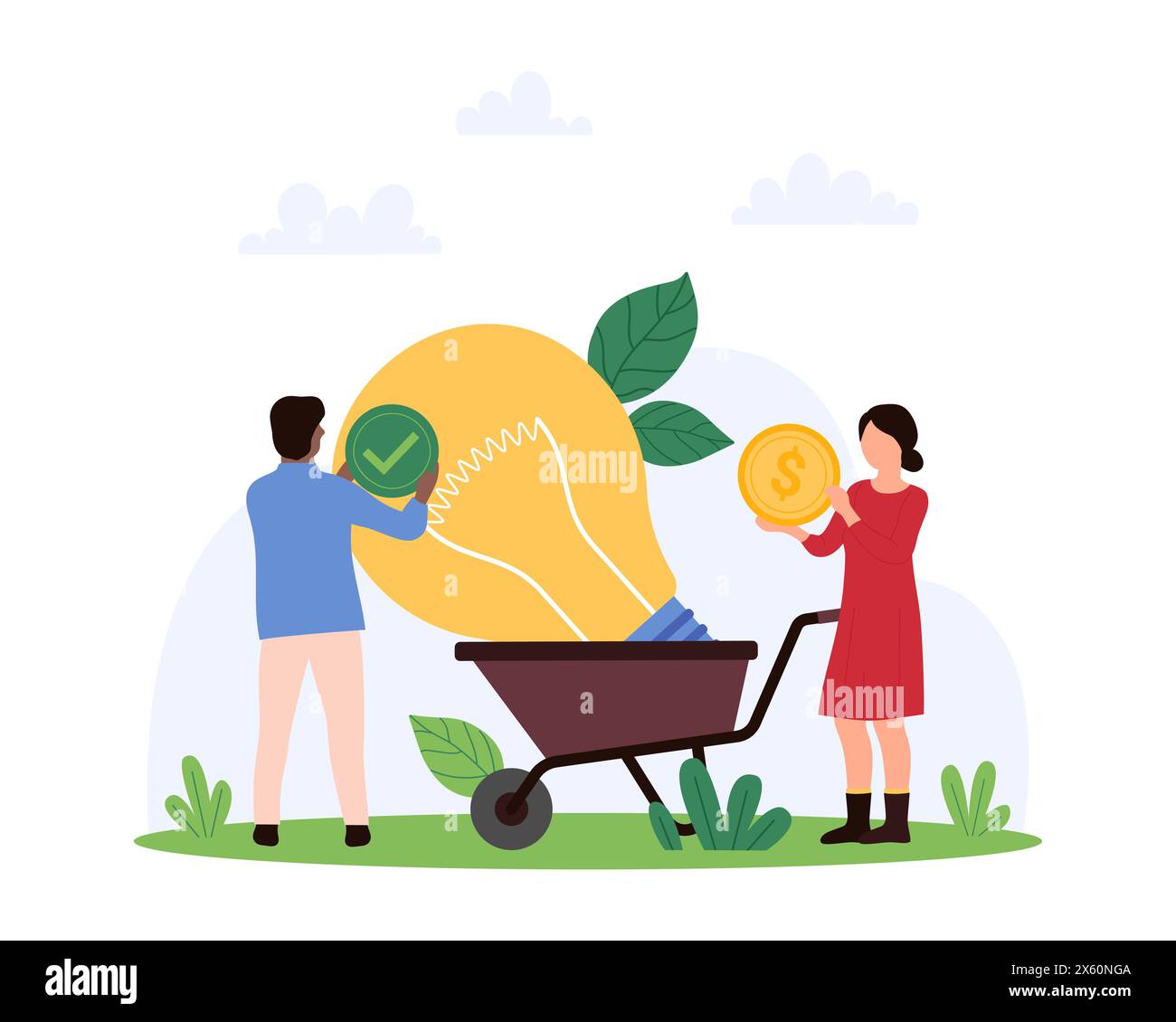 Knowledge check with bulb hi-res stock photography and images - Alamy