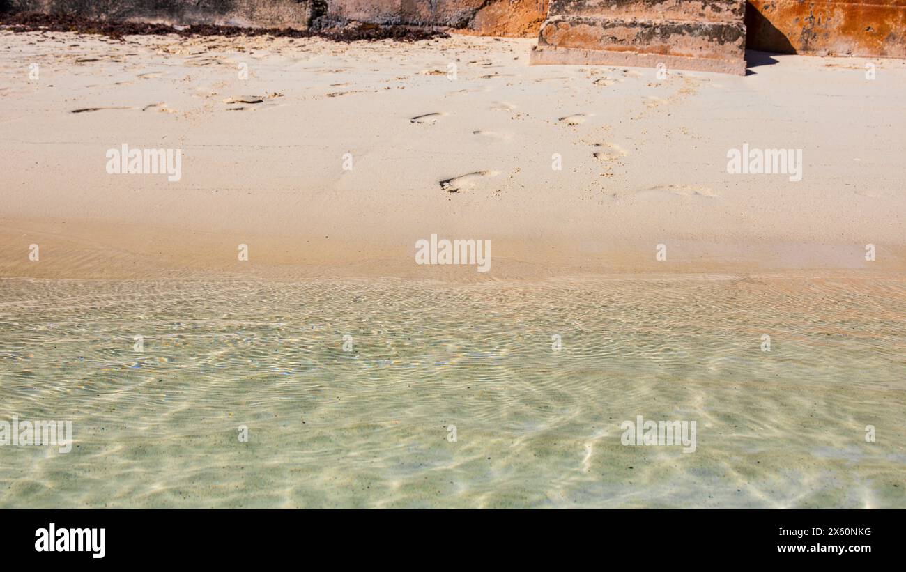 Horseshoe Bay Beach and Deep Bay Beach in Hamilton, Bermuda Stock Photo ...
