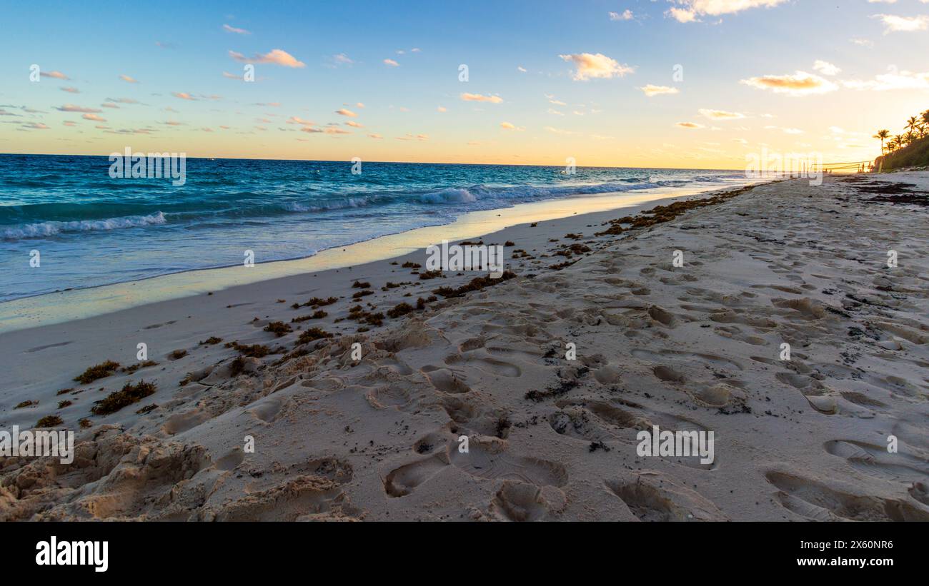 Horseshoe Bay Beach and Deep Bay Beach in Hamilton, Bermuda Stock Photo ...