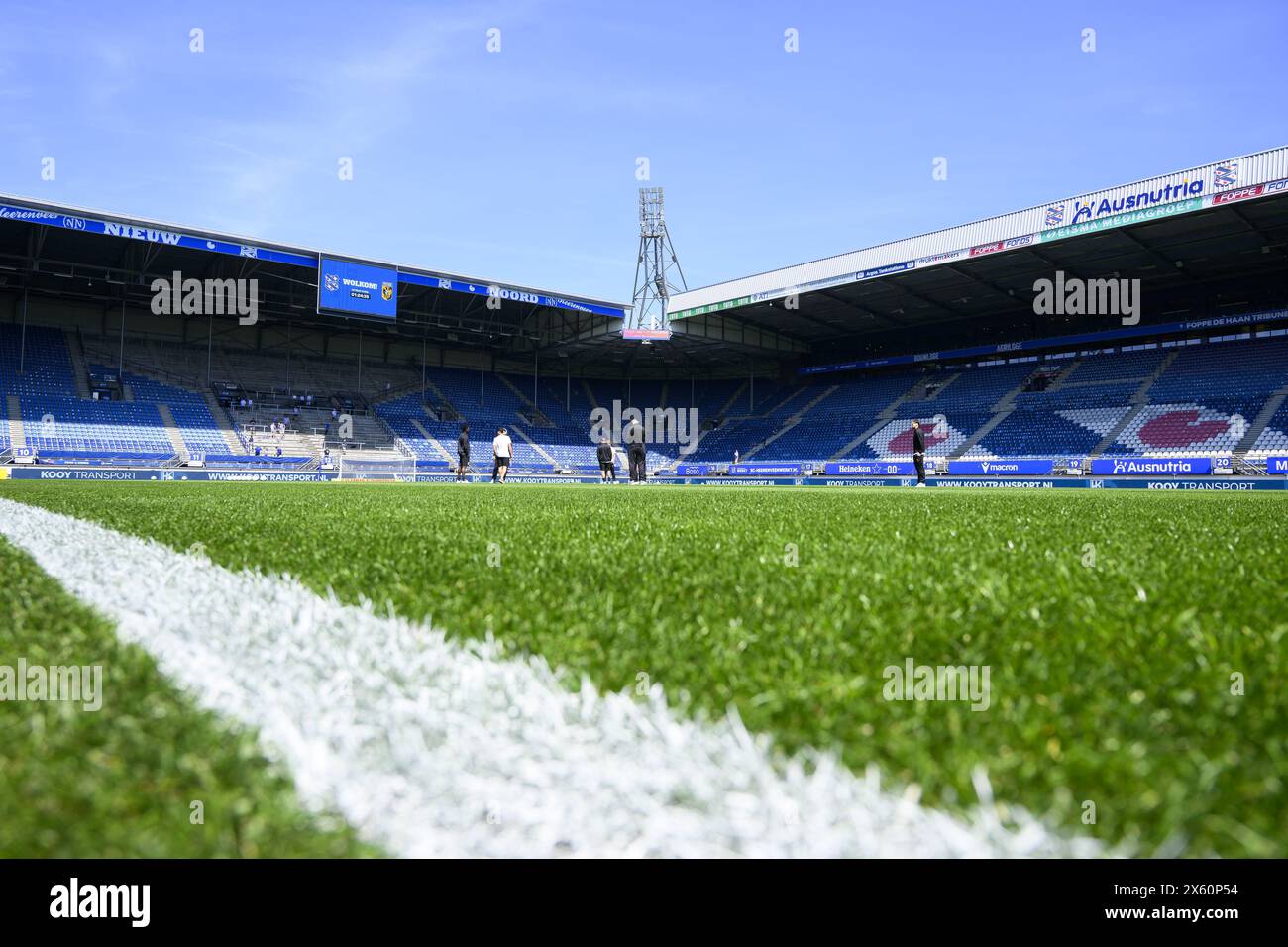 HEERENVEEN - Abe Lenstra Stadium during the Dutch Eredivisie match ...