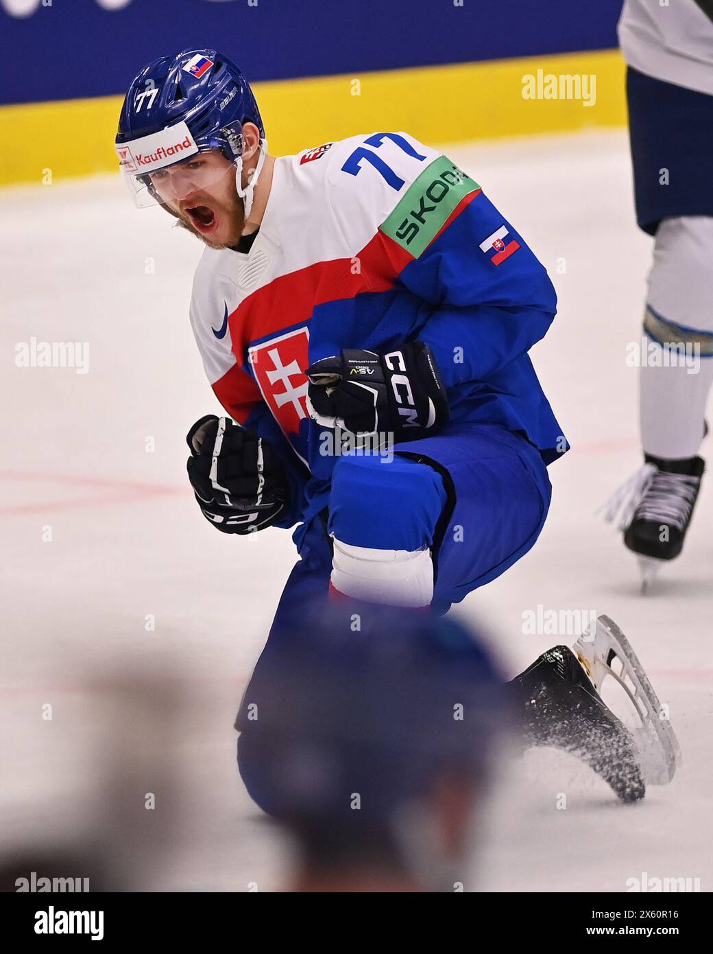 Ostrava, Czech Republic. 12th May, 2024. Slovakia vs Kazakhstan group B ...