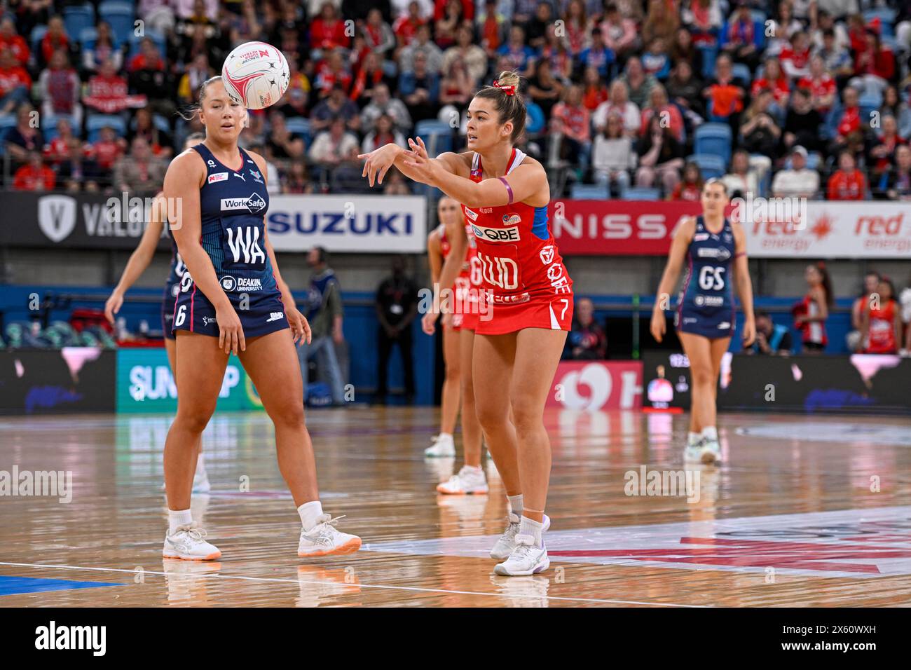 12th May 2024; Ken Rosewall Arena, Sydney, NSW, Australia: Suncorp Super Netball , New South ...