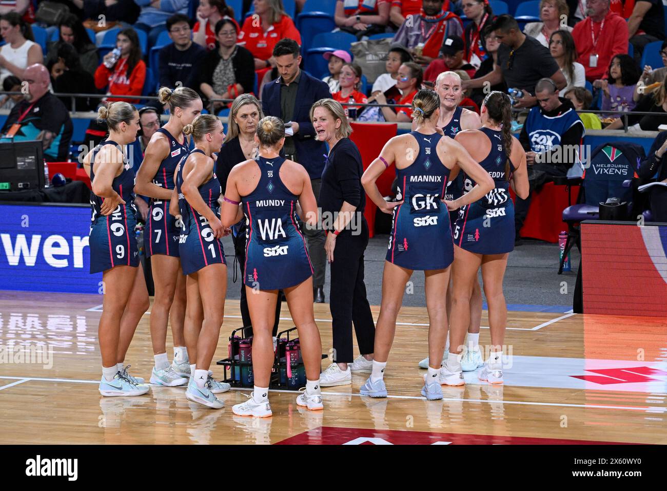12th May 2024; Ken Rosewall Arena, Sydney, NSW, Australia: Suncorp Super Netball , New South ...