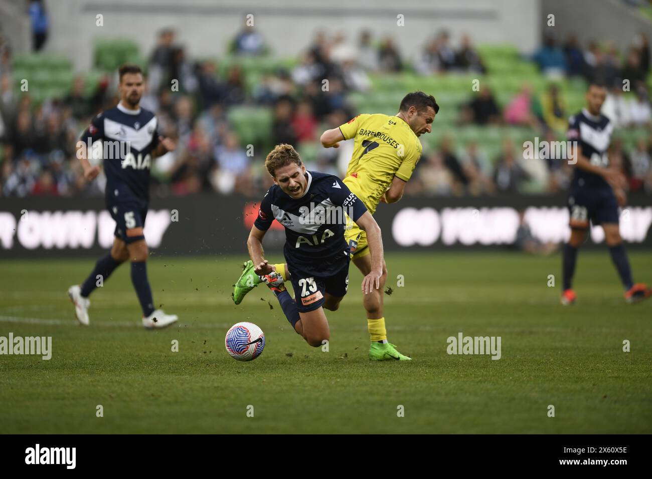 MELBOURNE, AUSTRALIA. 12 May 2024. Pictured: Ryan Teague(25) of ...