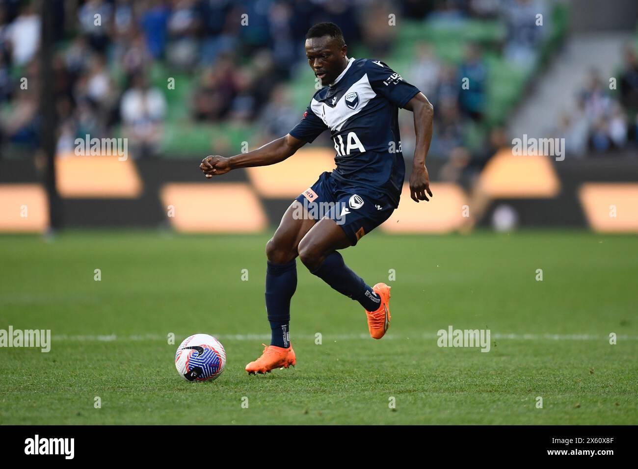 MELBOURNE, AUSTRALIA. 12 May 2024. Pictured: Ivory Coast player Adama ...