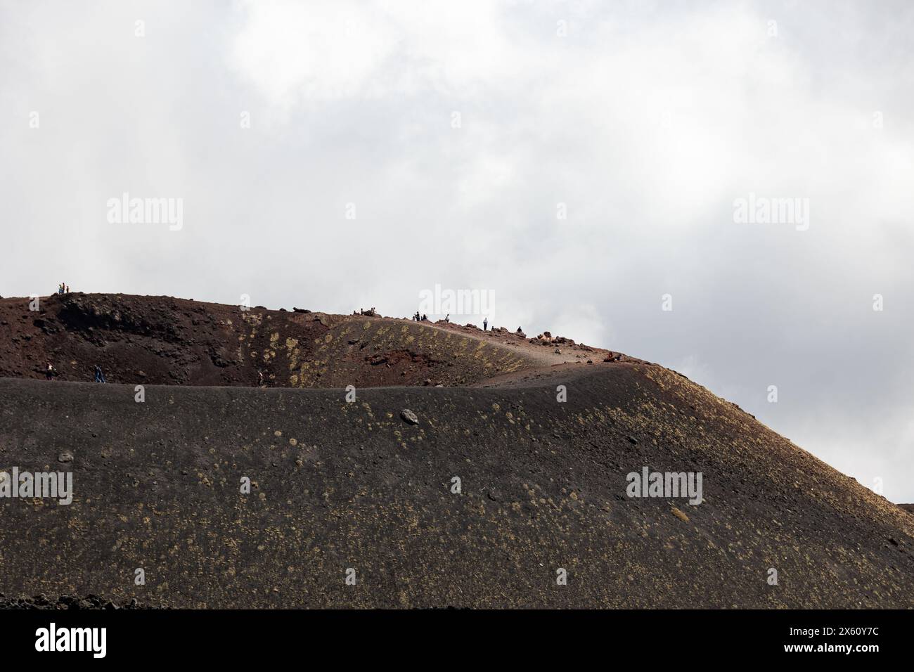 Mount Etna, active volcano on Sicily, April 2024 Stock Photo - Alamy