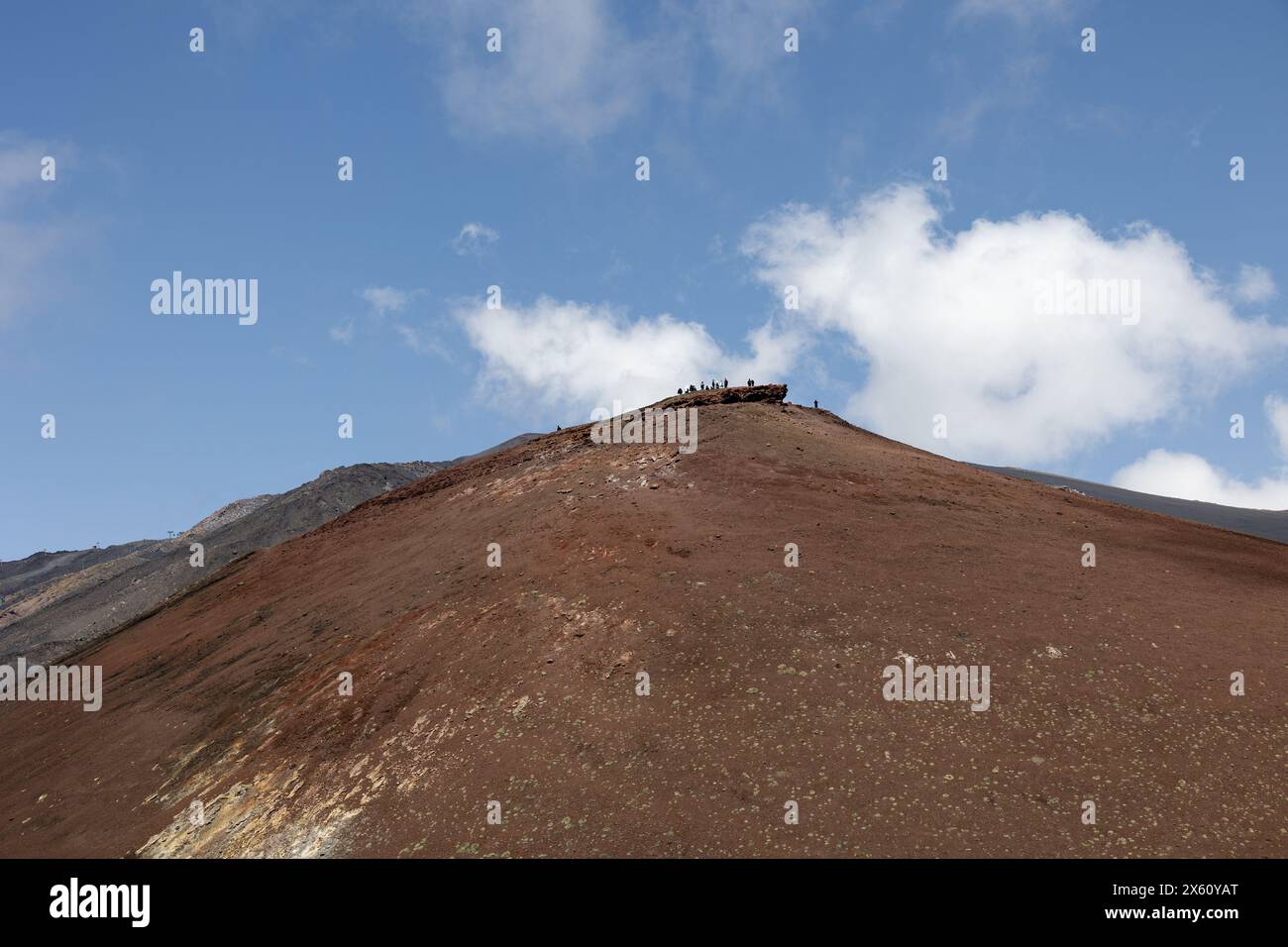 Mount Etna, active volcano on Sicily, April 2024 Stock Photo - Alamy