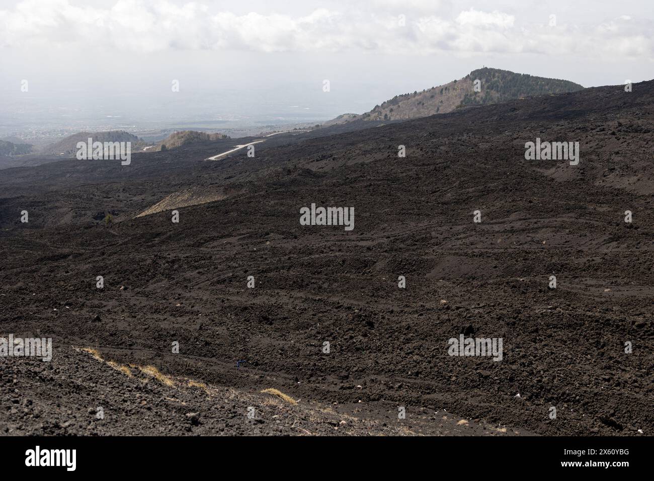 Mount Etna, active volcano on Sicily, April 2024 Stock Photo - Alamy