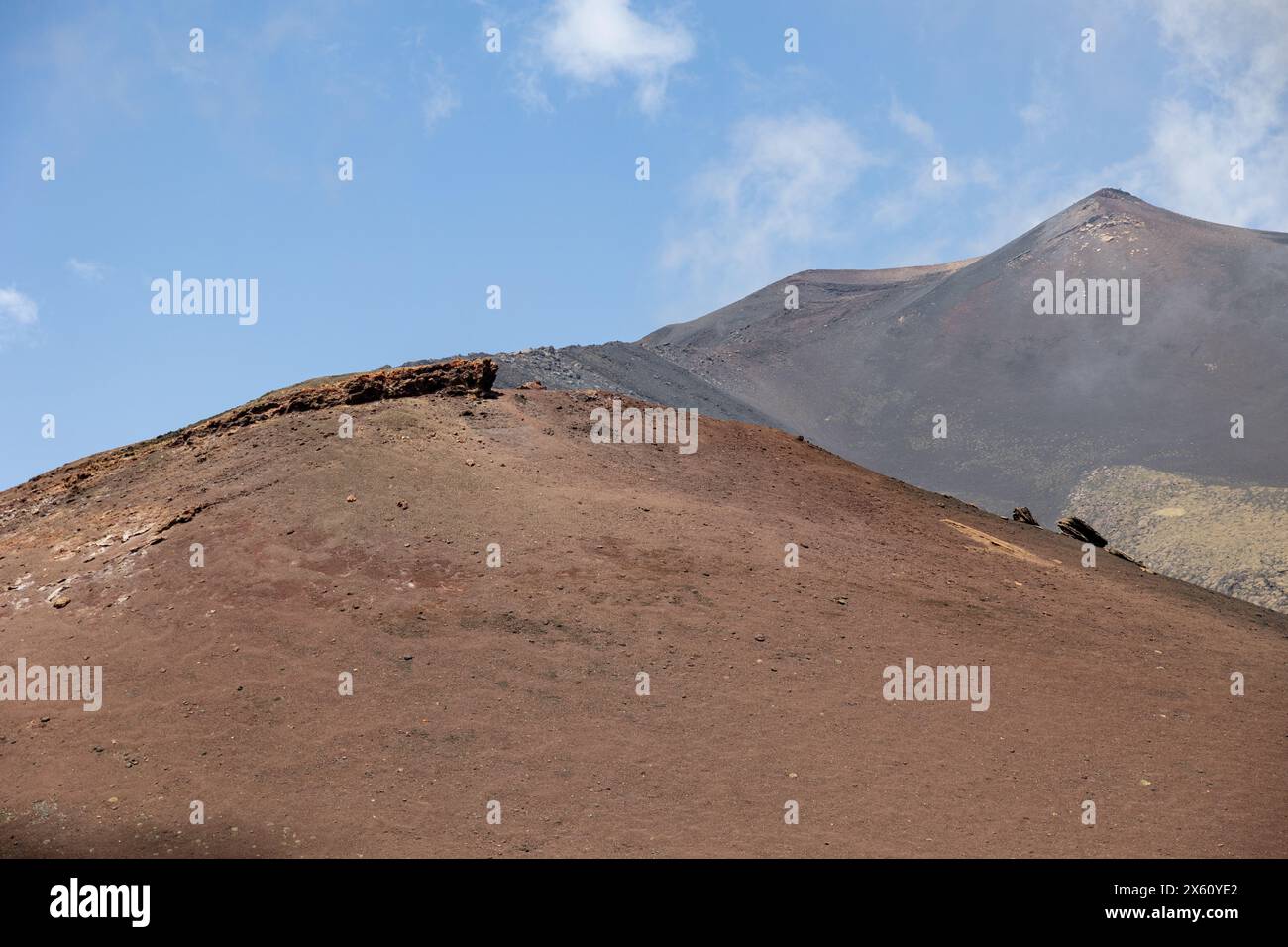 Mount Etna, active volcano on Sicily, April 2024 Stock Photo - Alamy