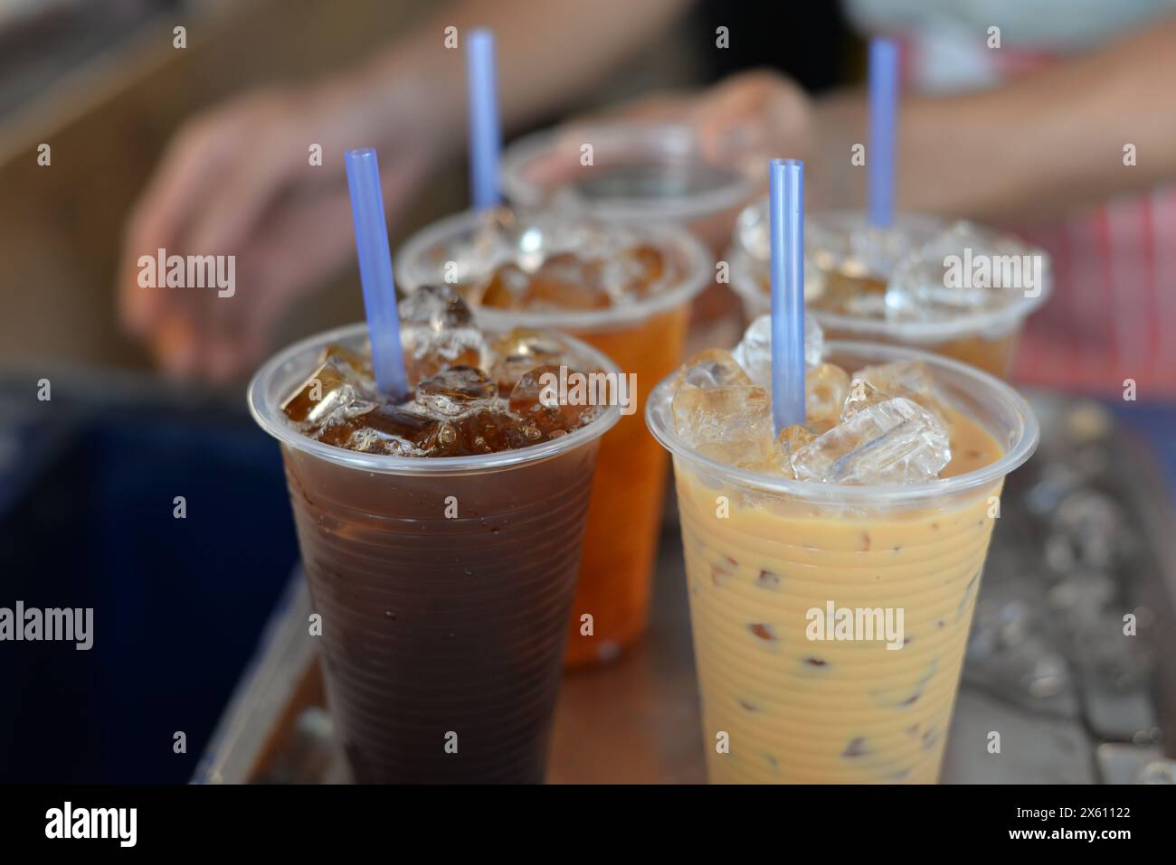 Iced Drinks, Iced Coffee, Iced Tea, Malaysia Stock Photo - Alamy