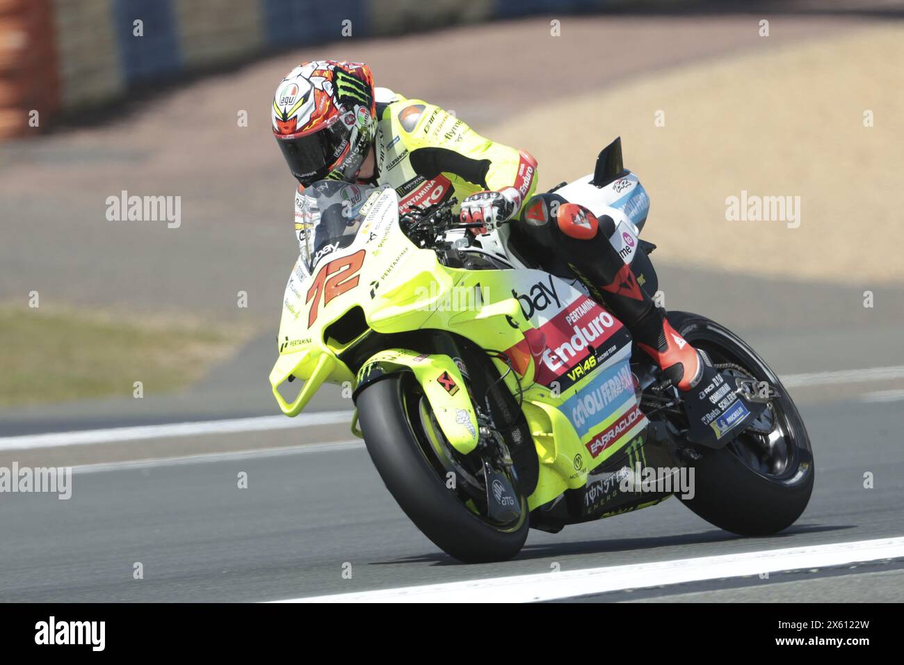 Marco Bezzecchi of Italy #72 and Pertamina Enduro VR46 Racing Team ...