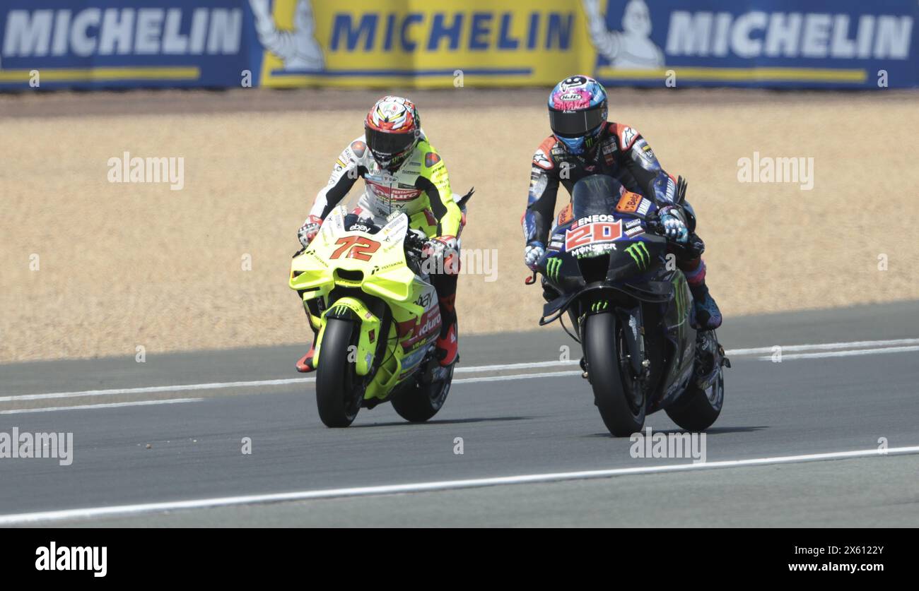 Marco Bezzecchi of Italy #72 and Pertamina Enduro VR46 Racing Team ...