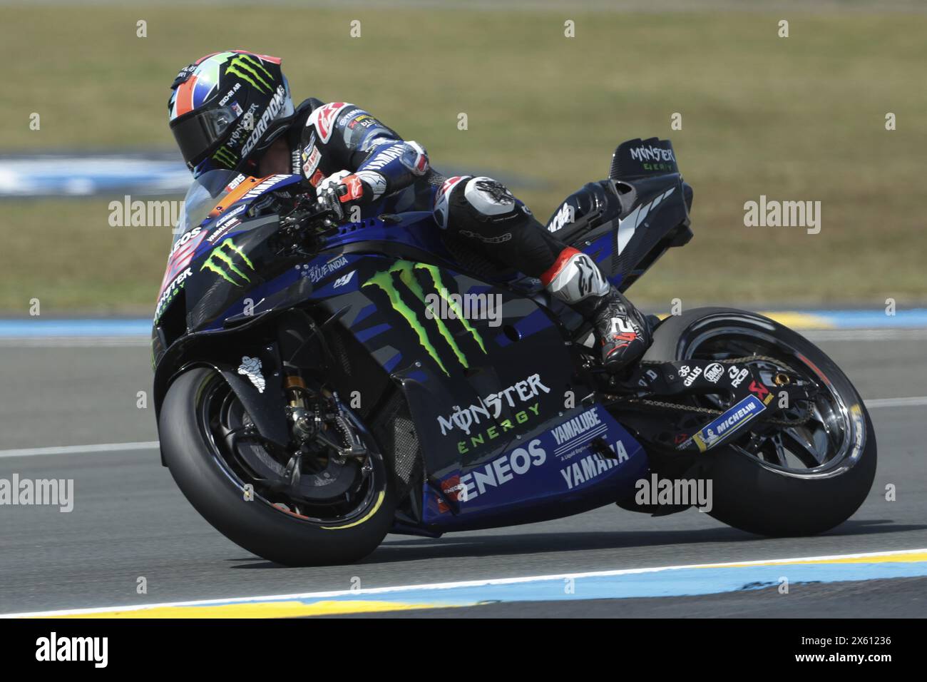 Alex Rins of Spain #42 and Monster Energy Yamaha MotoGP in action ...