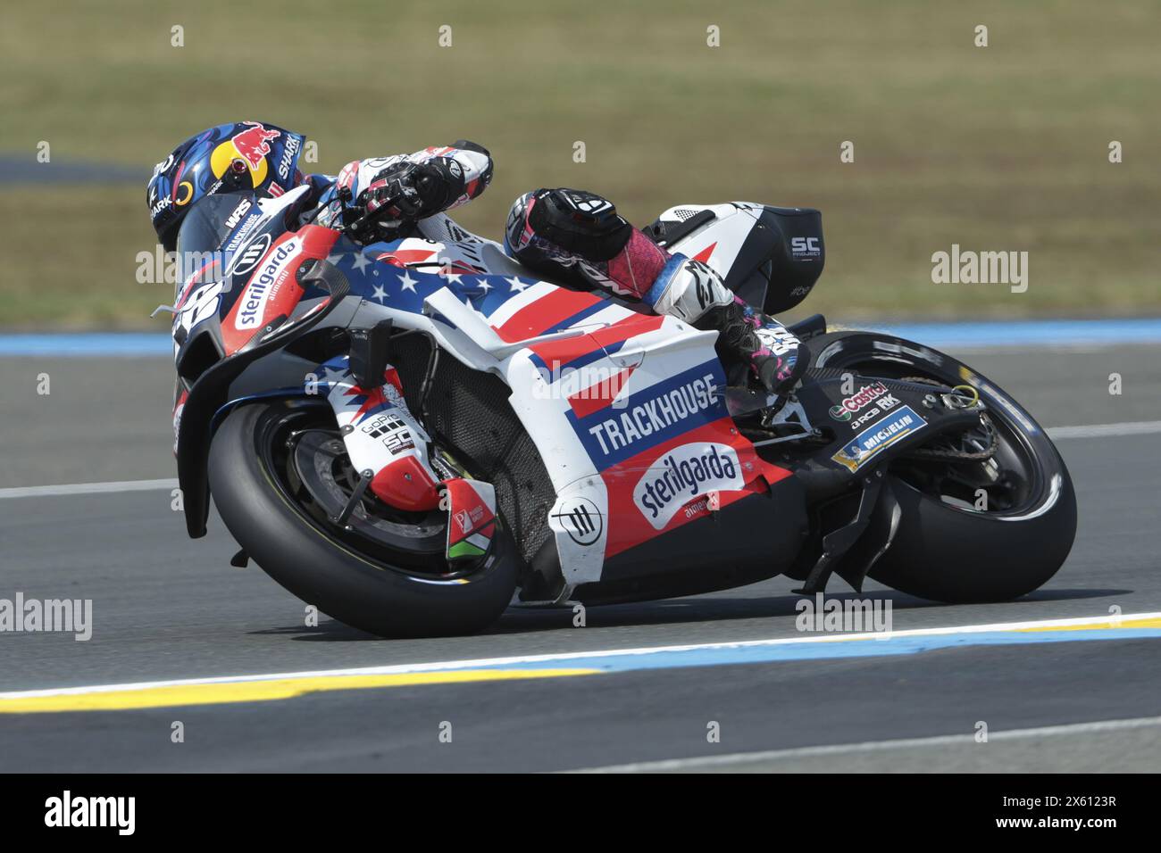 Miguel Oliveira of Portugal #88 and Trackhouse Racing (Aprilia) in ...