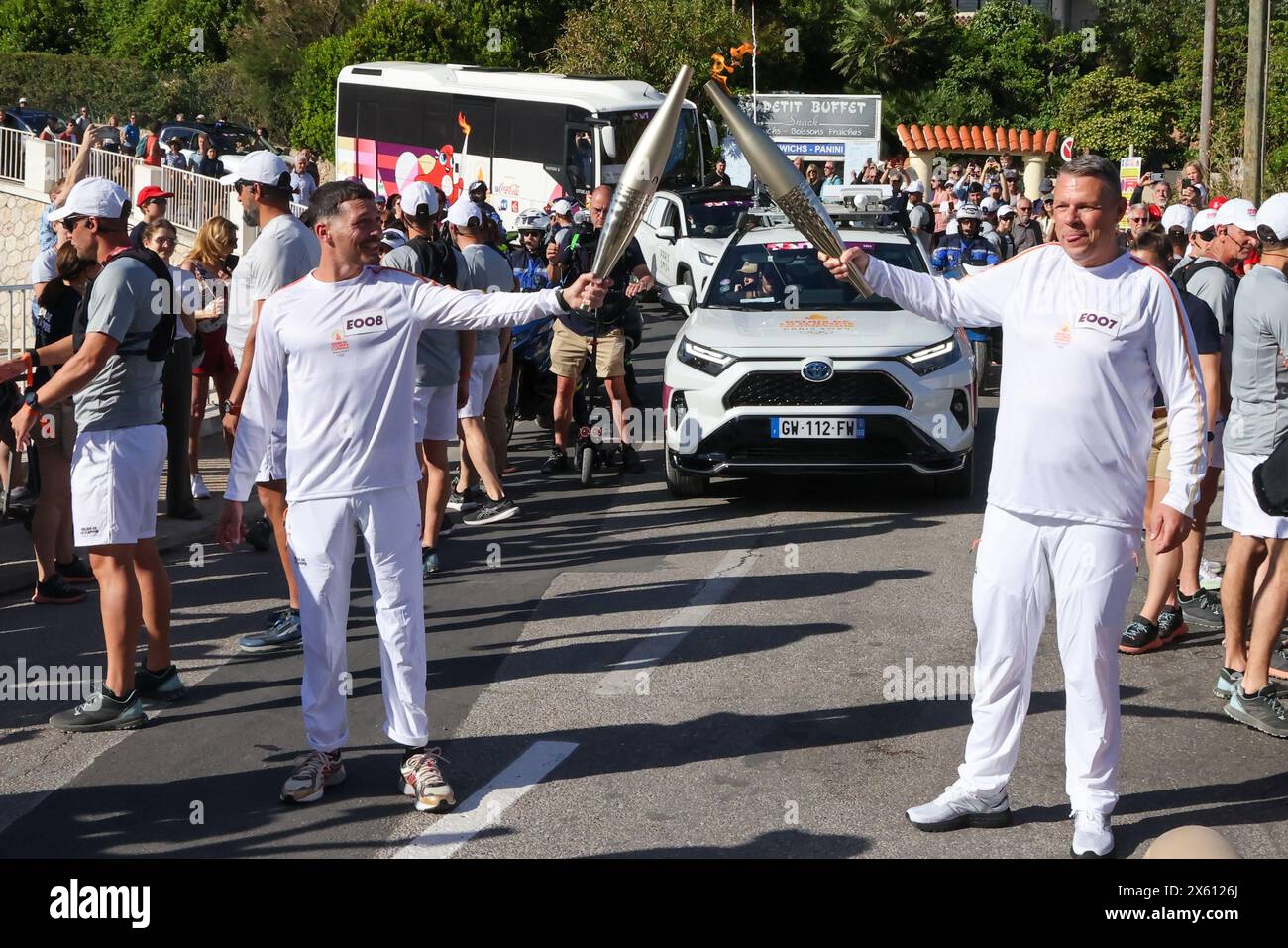 Cassis, France. 12th May, 2024. Sylvain Rostaing/Le Pictorium - Olympic ...